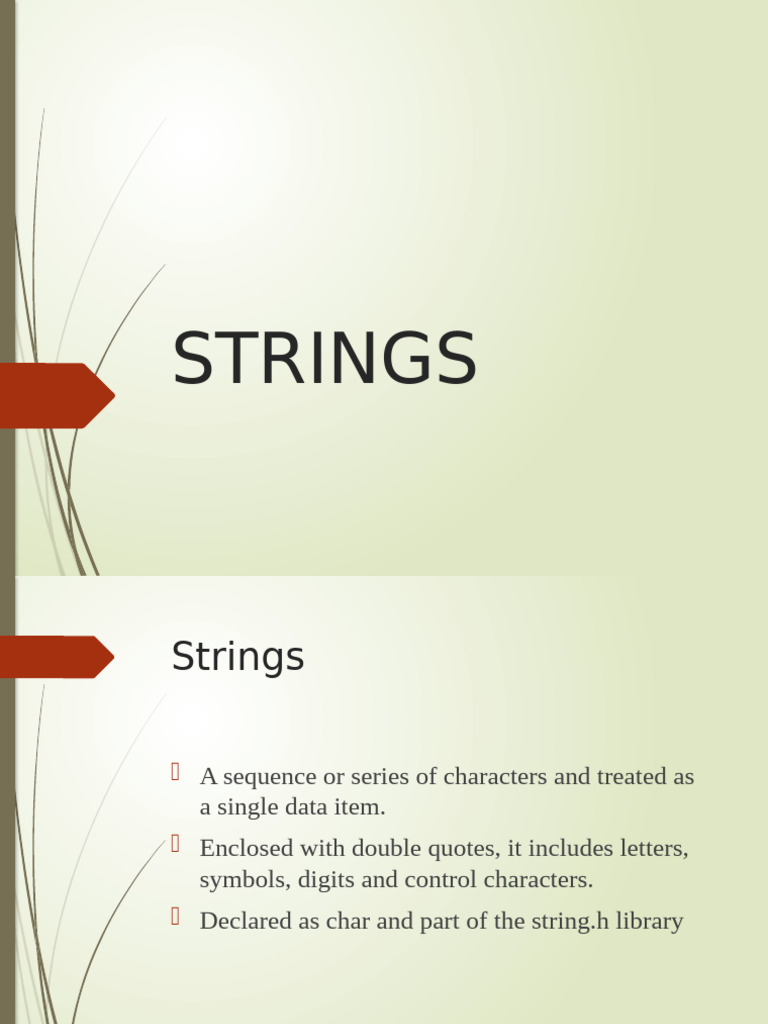String Functions and Examples Guide | PDF