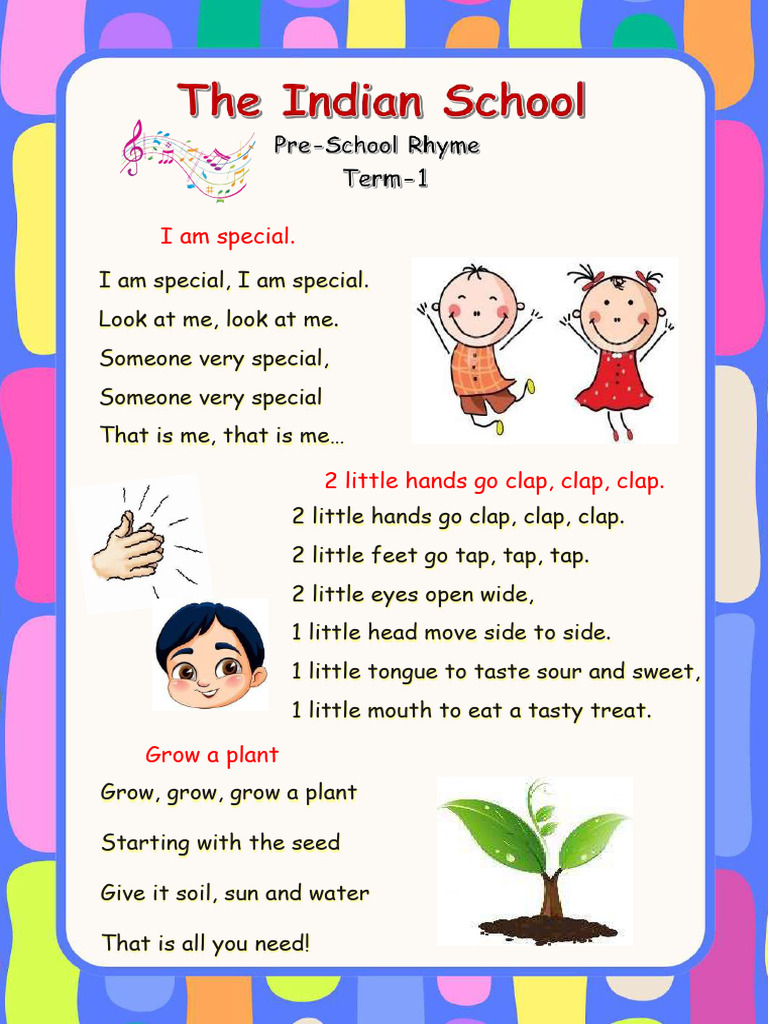 Children's Rhymes and Songs Collection | PDF