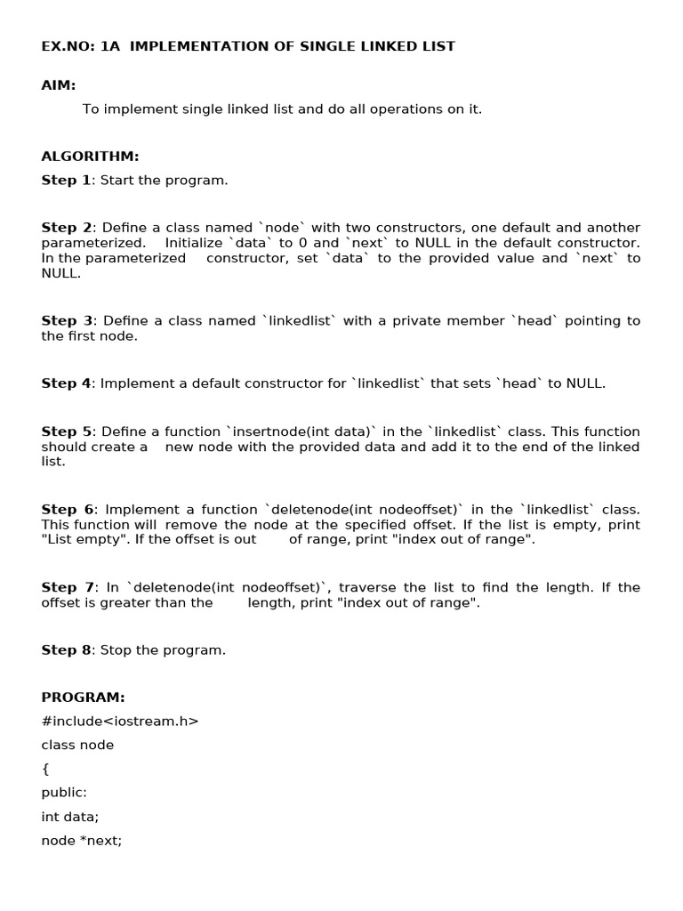 DS Lab Mannual | PDF | Computer Programming | Algorithms And Data ...