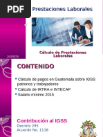 Porcentajes IGSS - INTECAP.ILTRA | PDF | Pensión | Guatemala
