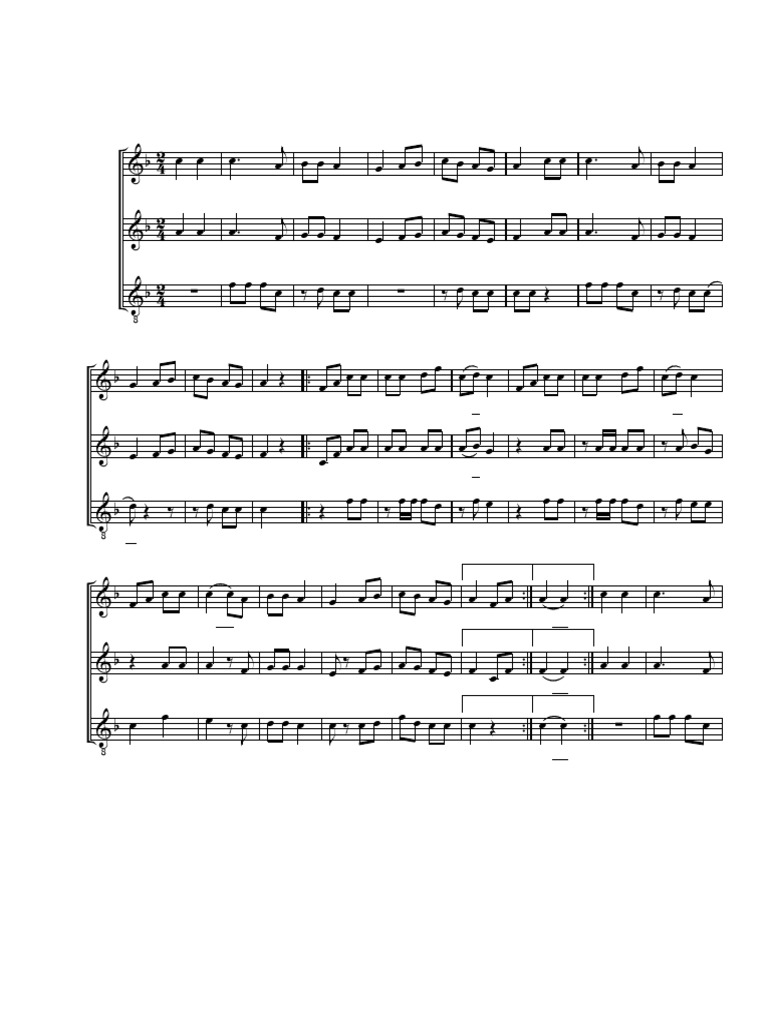 1462f Watumishi Wake Baba Arrangement Daniel Musau | PDF