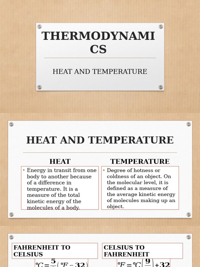 3rd Quarter - GenPhy Thermodynamics | PDF | Heat | Entropy