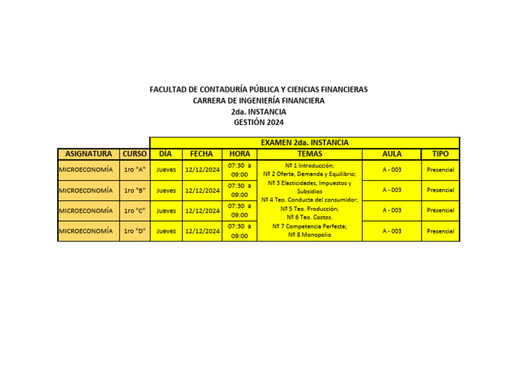 Segunda Instancias Fin 2024 | PDF