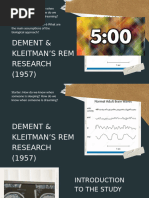 Dement and Kleitman 1957 | PDF | Rapid Eye Movement Sleep | Sleep