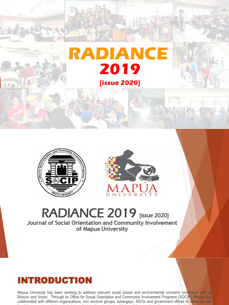 Radiance Journal - 2019 MAPUA | PDF | Engineering | Learning