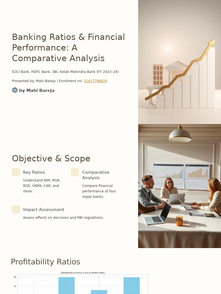 finx ‘to understand ratios and key financial metrics of banks’ | PDF