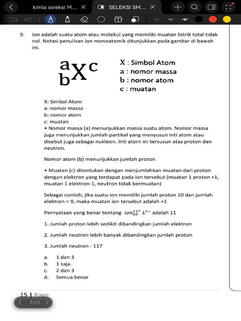 kimia seleksi MAN 2_202503061442_15941 | PDF