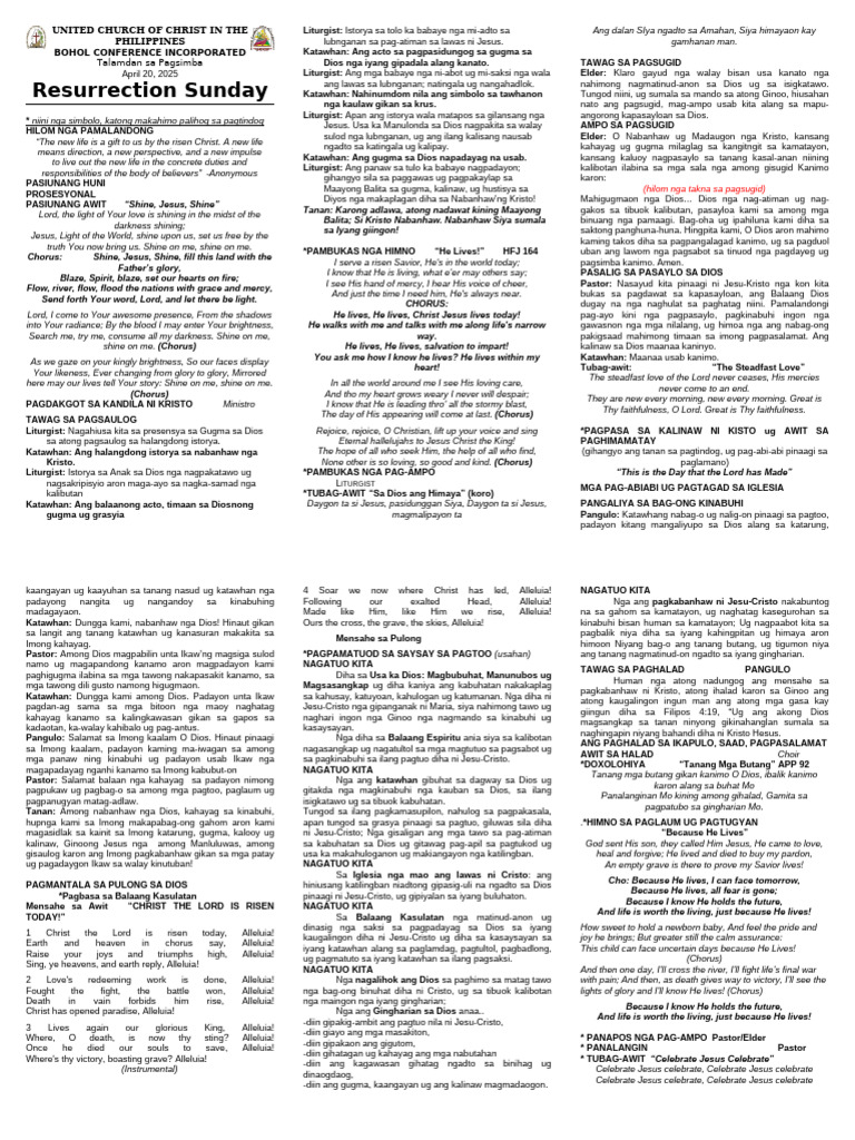 Resurrection Sunday Liturgy | PDF