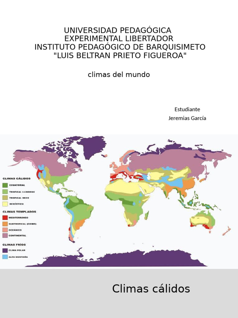 Climas | PDF