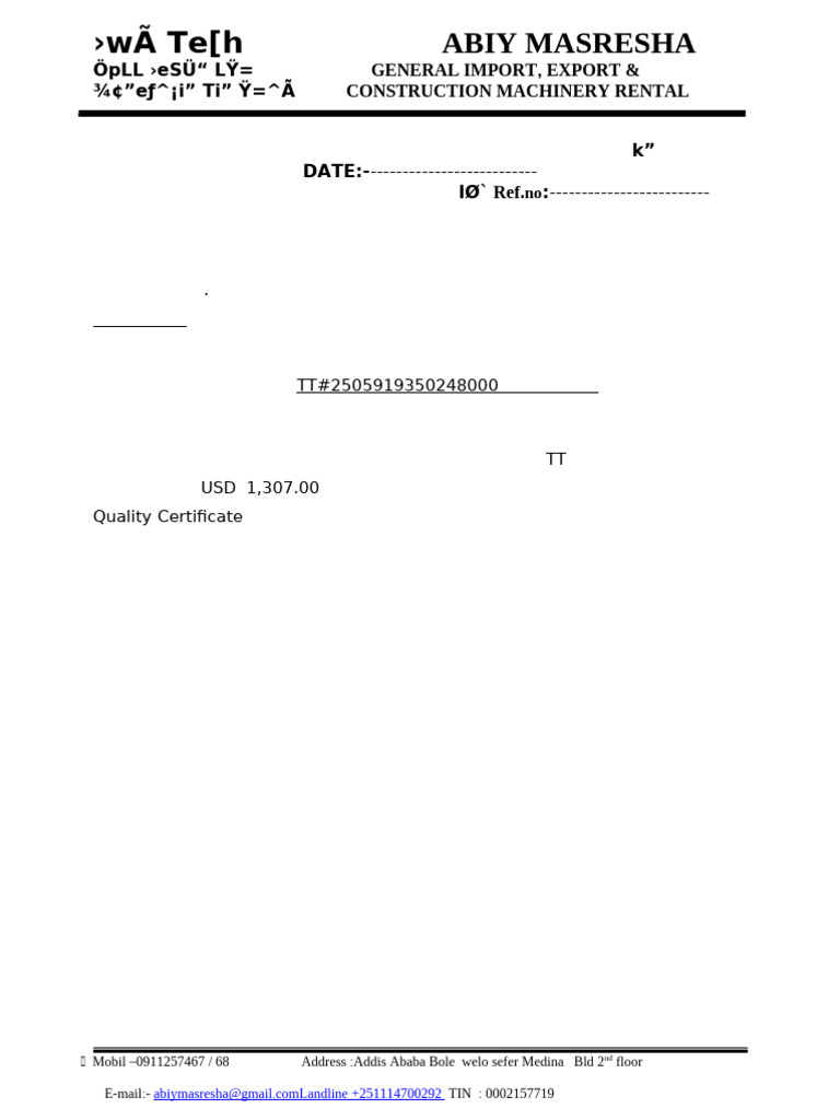 Heading Letter | PDF