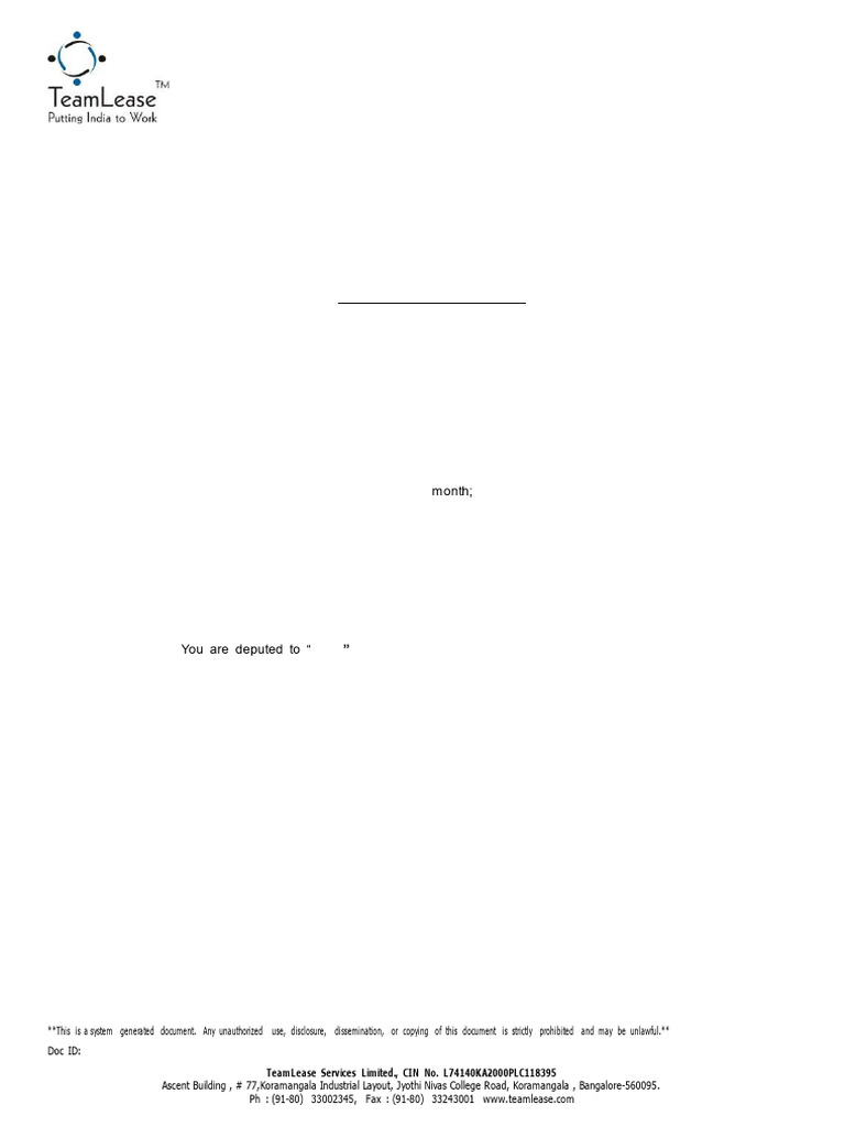 Sambit Jena Offer Letter | PDF | Employment | Salary