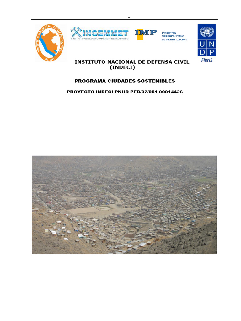 Mapa de Peligros (SUELOS) SJL | PDF | Sustentabilidad | Desastres naturales