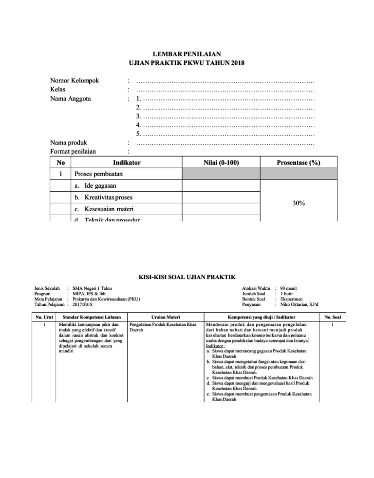 pdf-lembar-penilaian-ujian-praktik-pkwu_compress | PDF