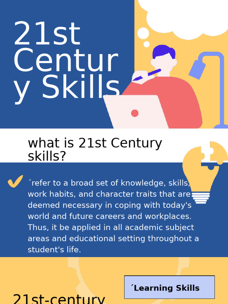 21st Century Skills Final | PDF | Critical Thinking | Creativity