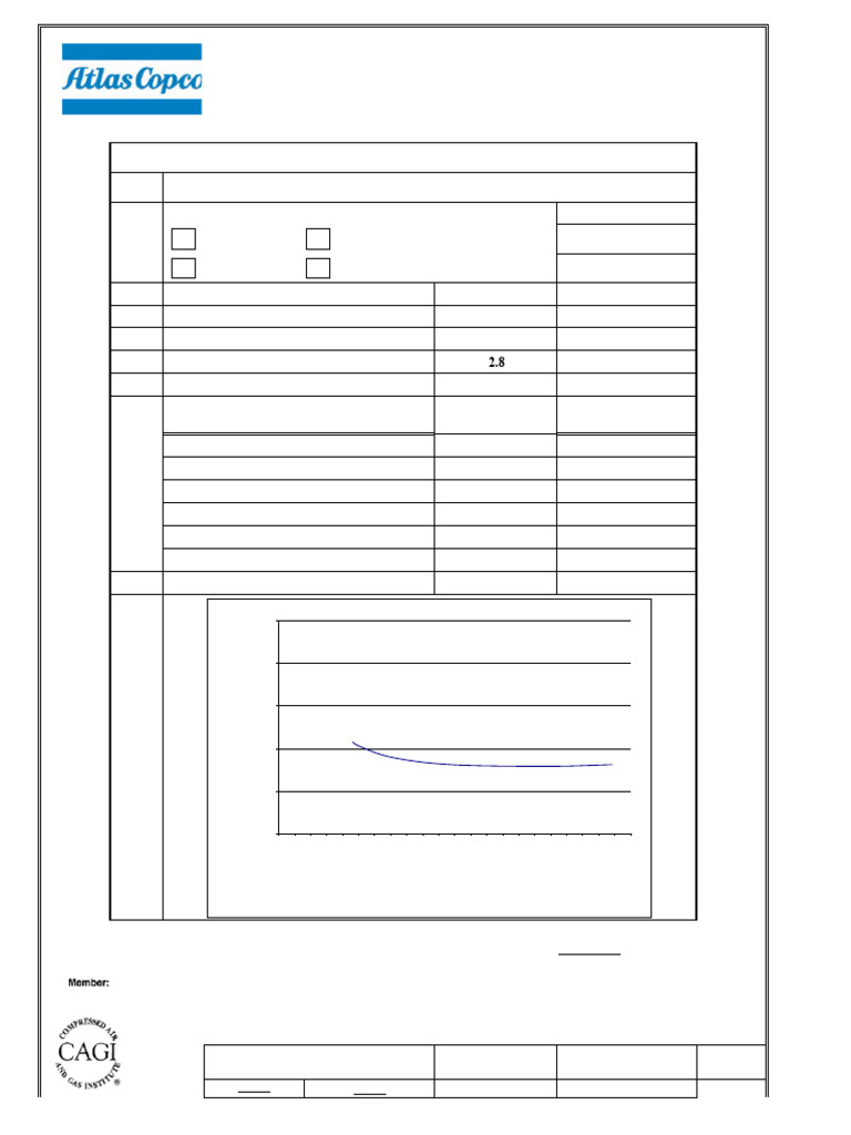Ga75 VSD Plus C 142 Cagi Sheet 125 Psi | PDF | Gases | Gas Technologies