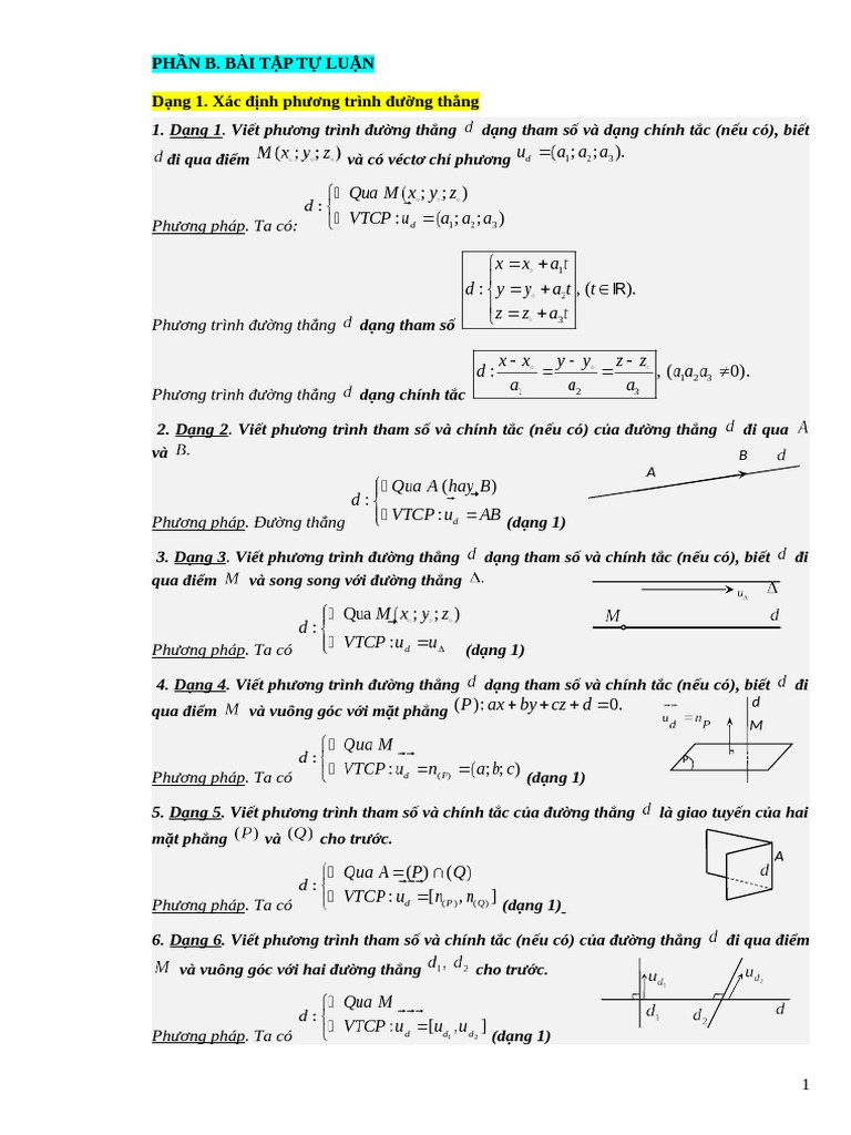 PHAN B. BAI TAP TU LUAN - Cauhoi (8) | PDF