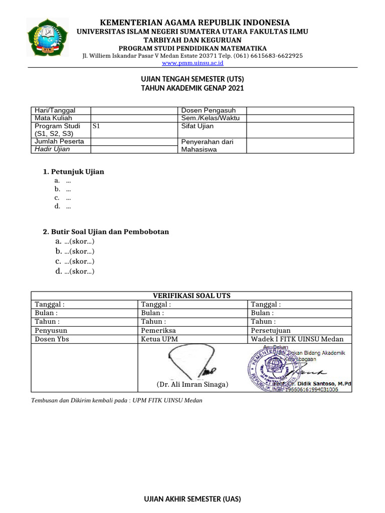 Format-UTS-dan-UAS-PMM-1 | PDF