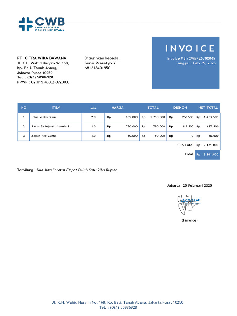 Invoice | PDF