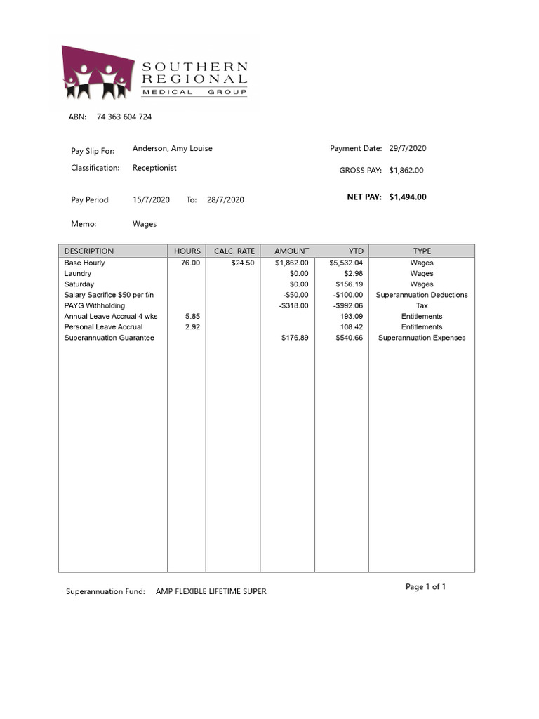 Pay Slip | PDF
