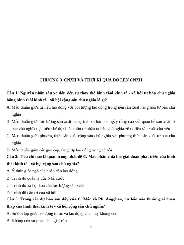 Full-816-câu-trắc-nghiệm-môn-CNXHKH-3- | PDF