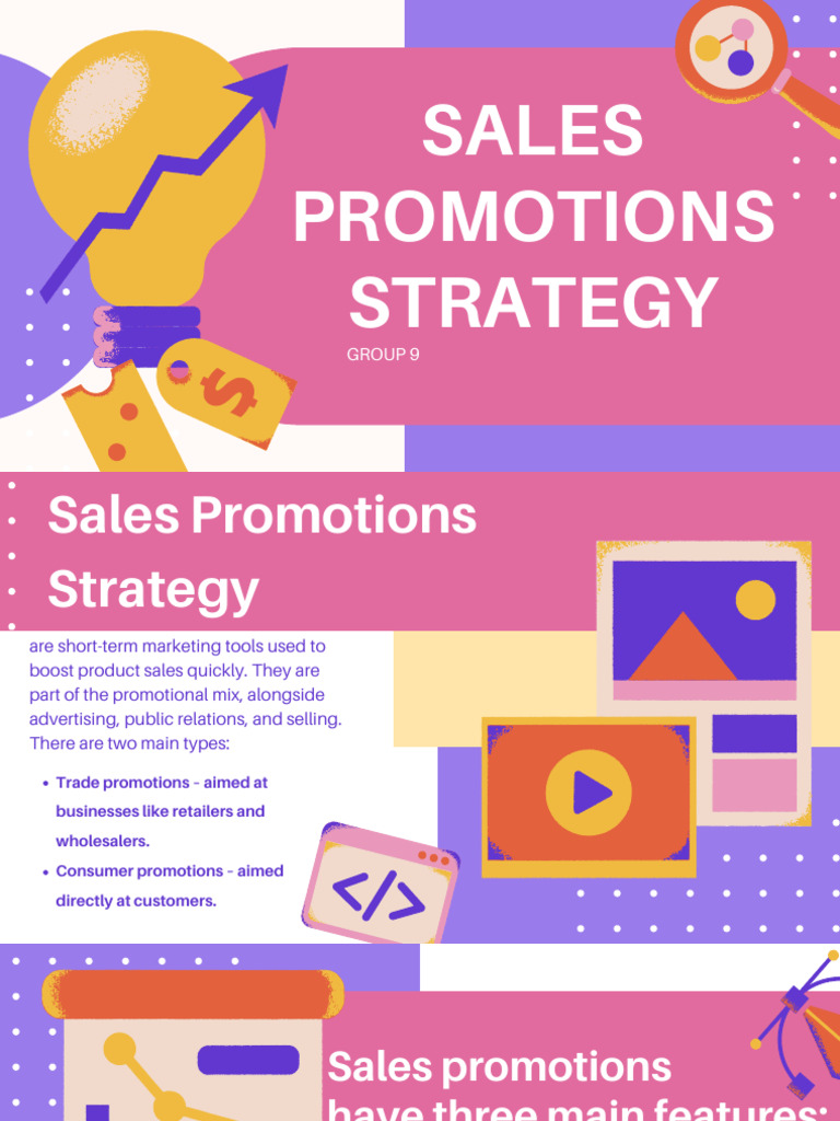 Sales Promotion Strategy | PDF | Retail | Sales
