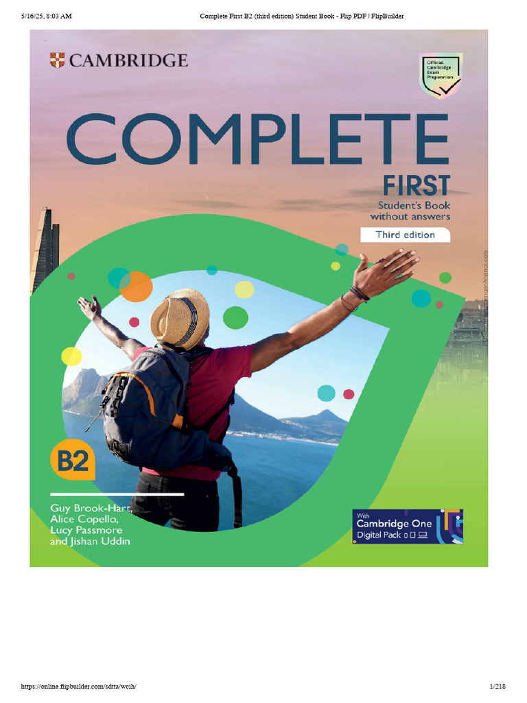 Complete First B2 Student Book PDF | PDF