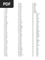 Grade 3 - Spelling Bee Word List | PDF
