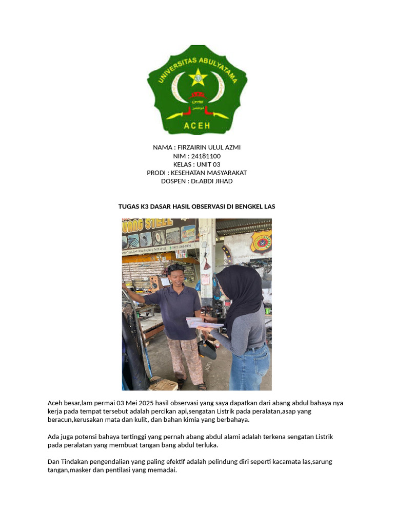 Firzairin Ulul Azmi | PDF