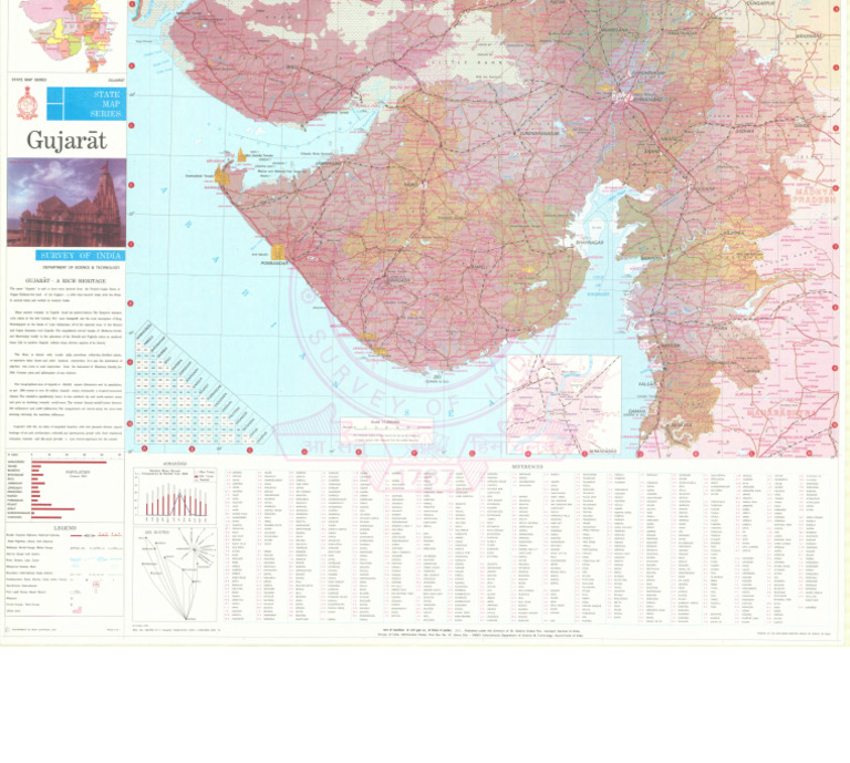 Gujarat Map | PDF