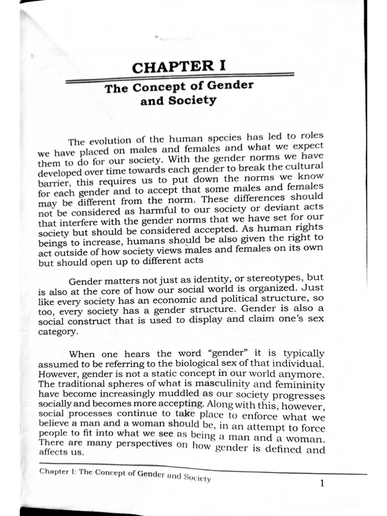 G&S - Chapter 1 | PDF