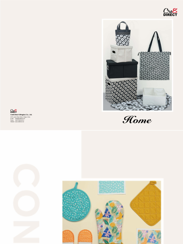 Home&Tote Bags Catalog | PDF