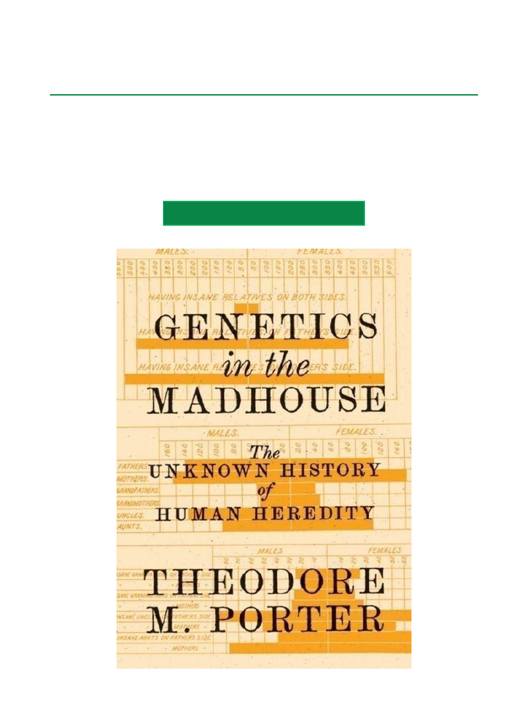 Best Selling Genetics in The Madhouse The Unknown History of Human ...