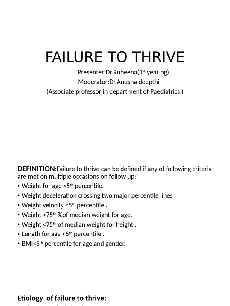 (Rubeena) Ftt Seminar Ppt | PDF | Medical Specialties | Human Diseases And Disorders