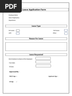 Miss Punch Application Form Template | PDF