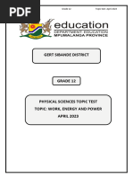 Grade 10 Physical Science Exam Guidelines 2025 | PDF | Waves | Electric ...