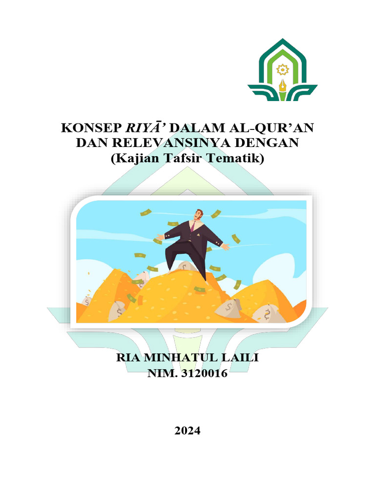 Cover - Bab I & Bab V | PDF