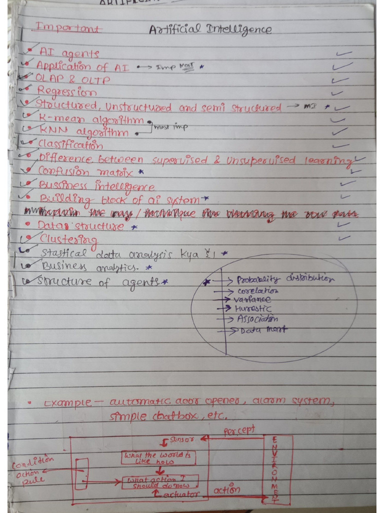 AI Imp Notes ?? | PDF