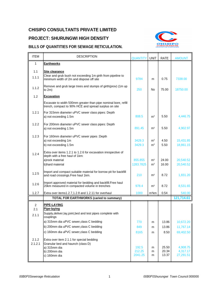 High Density Sewer Reticulation | PDF | Sanitary Sewer | Water Pollution