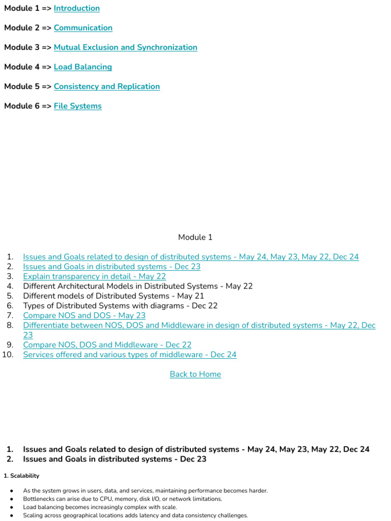 DC Final Sem | PDF | Computer Network | Databases