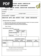 Grade 8 Pre-Technical Studies Exam | PDF