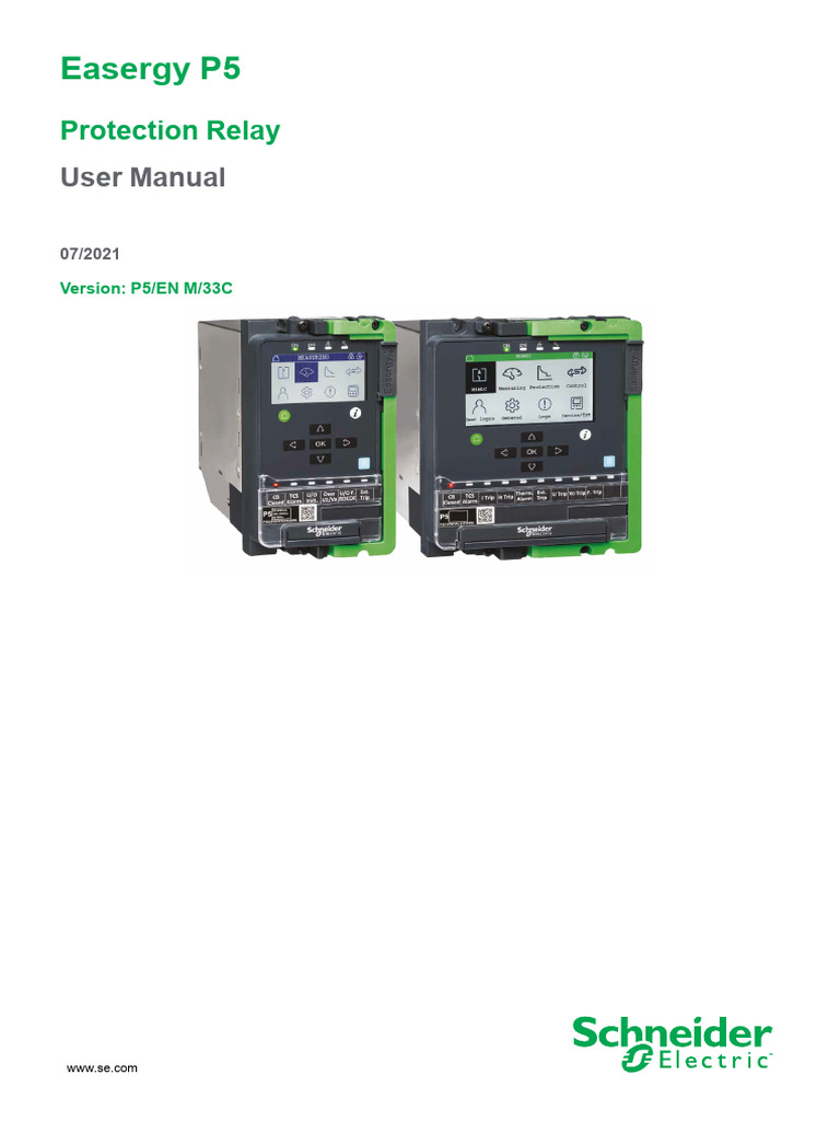 P5F30 Manual | PDF | Electrical Engineering | Manufactured Goods