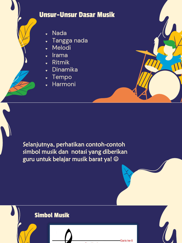 Unsur Musik Dan Simbol Musik | PDF