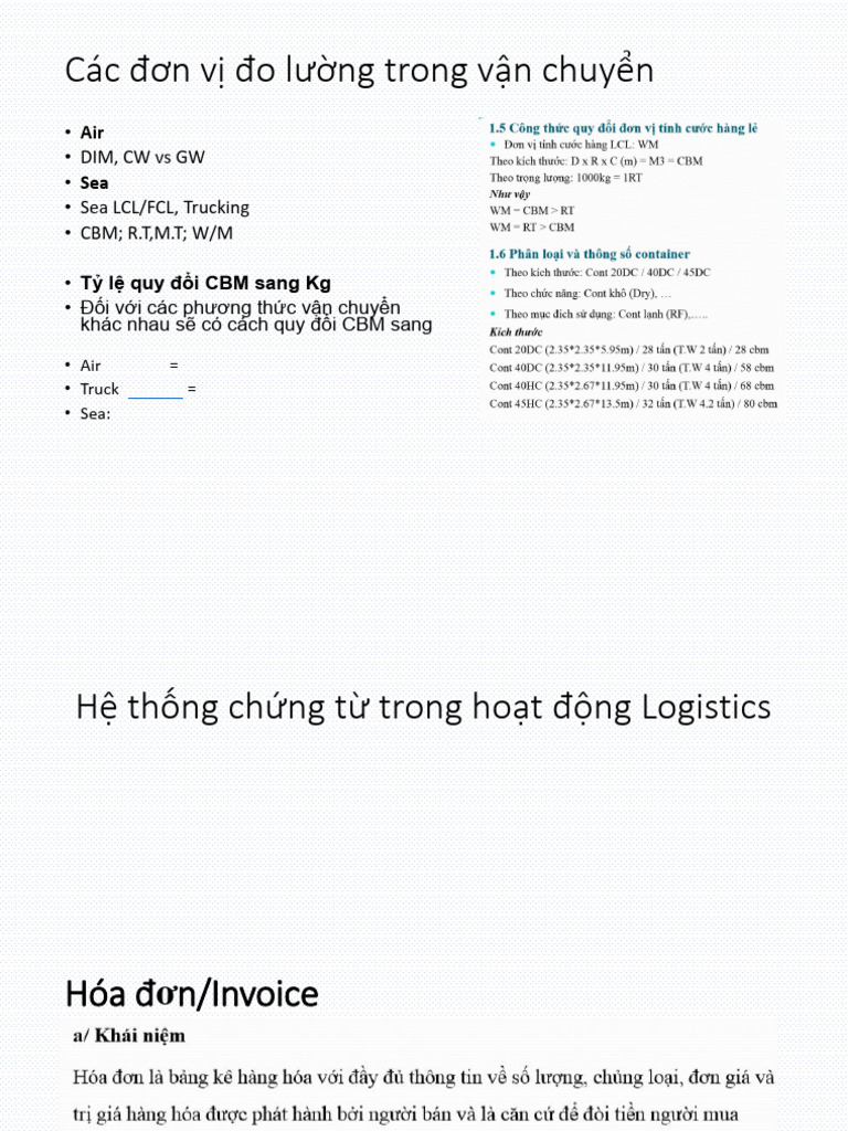 k161 Cac Don VI Do Luong Chung Tu | PDF