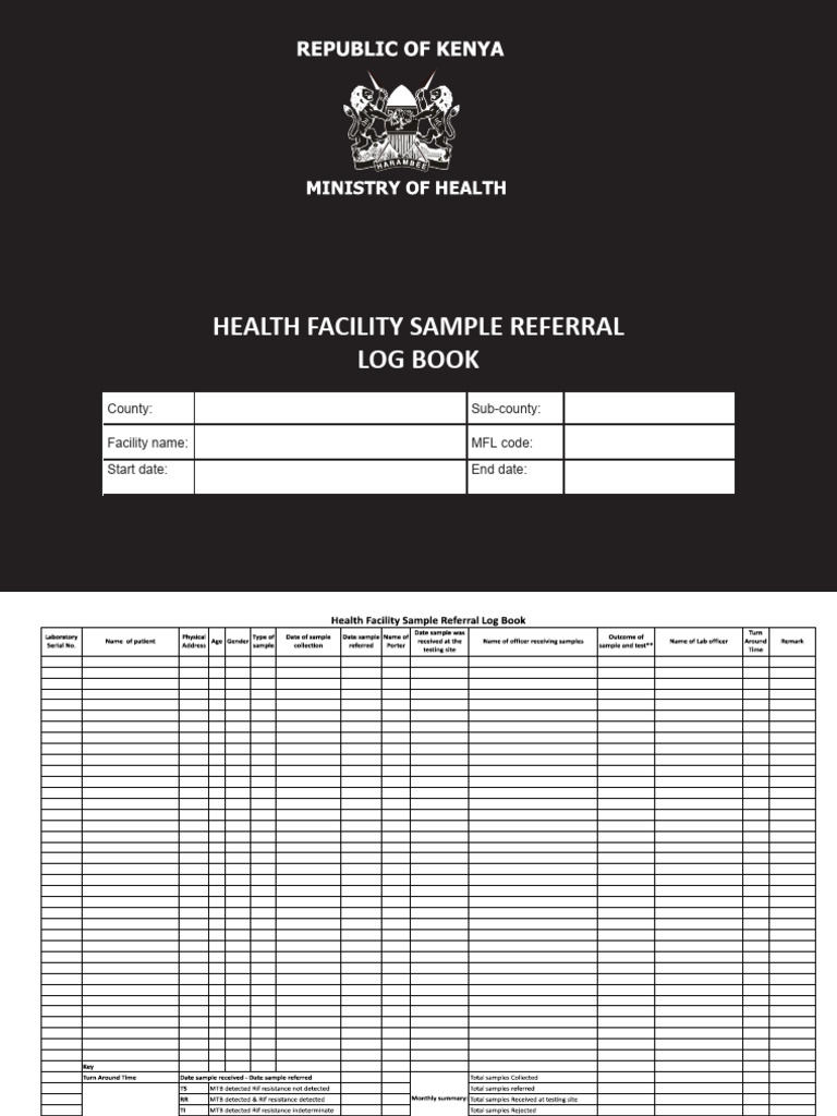 Laboratory Sample Transport Log 1 | PDF