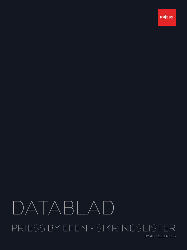 Efen Datablade 230812 | PDF