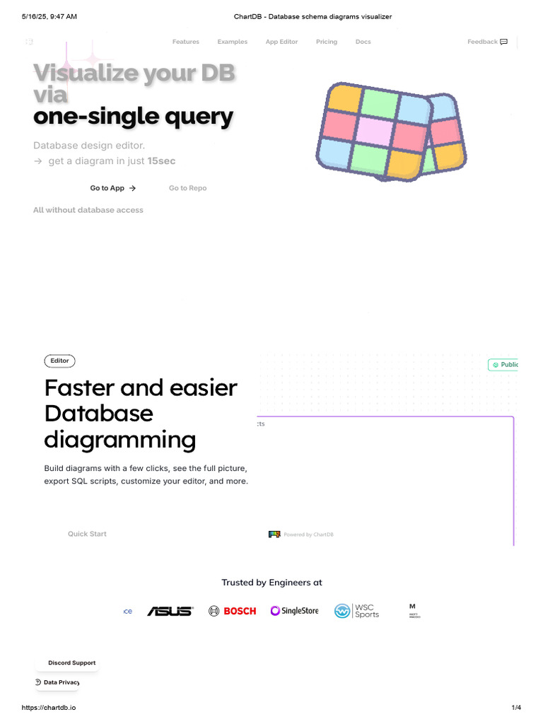ChartDB - Database Schema Diagrams Visualizer | PDF | Databases | Sql