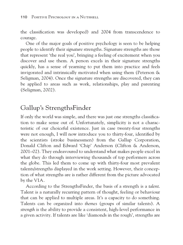 Gallup Strength and Capps Realise | PDF | Positive Psychology | Psychology