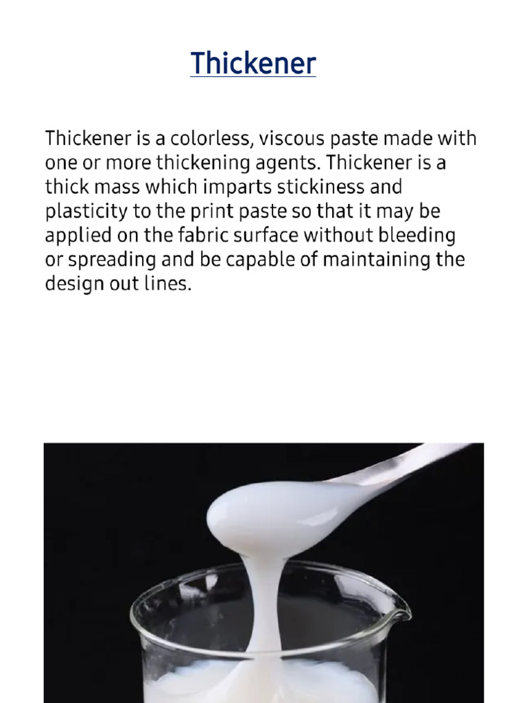 4 Thickener | PDF