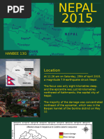 Nepal Earthquake 2015: Immediate Responses | PDF | Earthquakes | Disasters