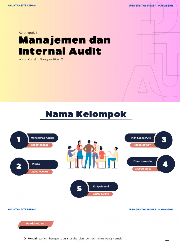 Bab 10 Manajemen Dan Internal Audit | PDF